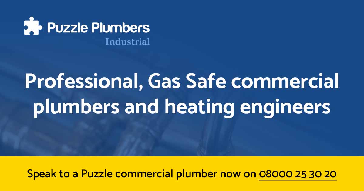 Gas Safe Commercial Plumbers and Heating Engineers - Puzzle Plumbers ...